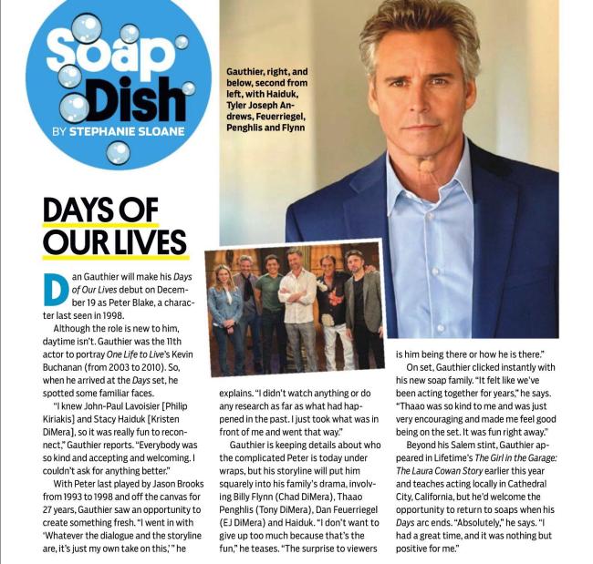 Spoilers And Shockers - Page 474 - Days Of Our Lives - PRIMETIMER